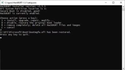 HackBGRT : Change the Windows startup logo - iGuRu.gr