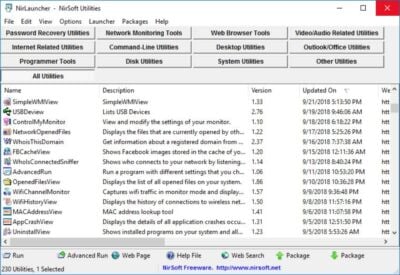 NirLauncher 1.30.23 portable free programs by NirSoft - iGuRu.gr
