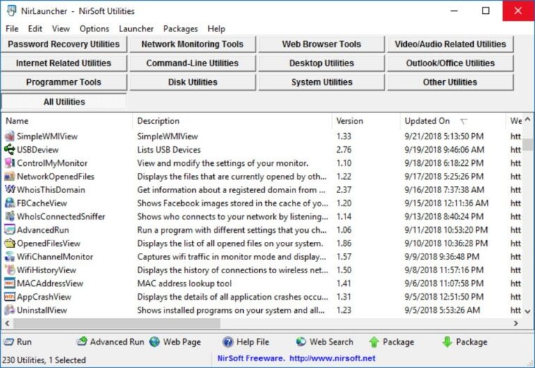 NirLauncher 1.30.23 portable free programs by NirSoft - iGuRu.gr